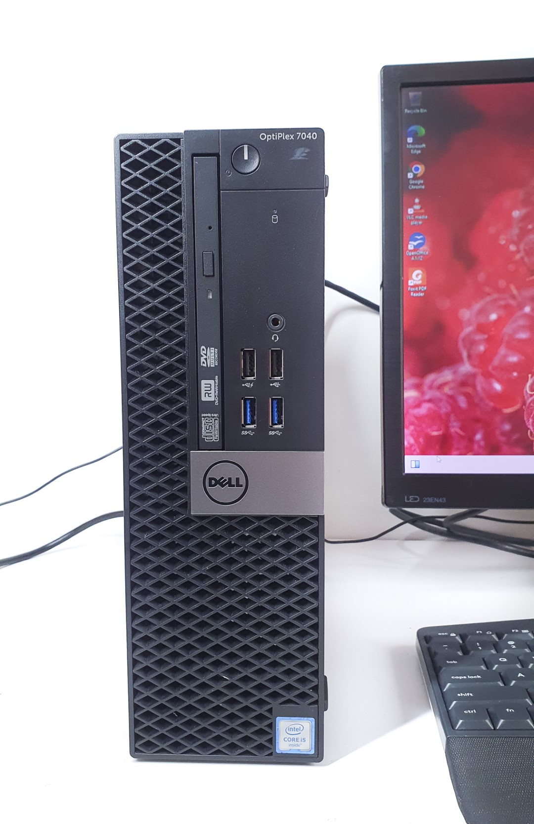 Dell OptiPlex 7040 Desktop PC Bundle - i5 6th Gen, 16GB RAM, 512GB SSD ...