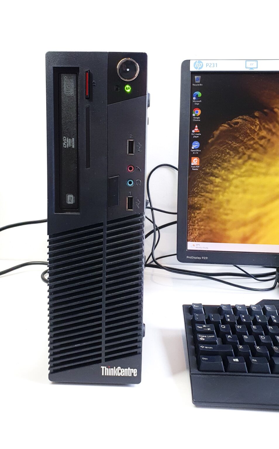 Lenovo ThinkCentre m73 Desktop PC Bundle - i5, 8GB RAM, 500GB HDD ...