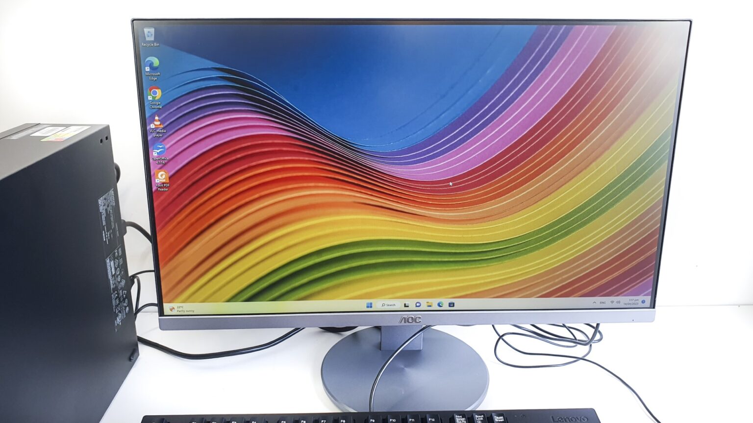 Lenovo S500 Desktop Computer Bundle - i5 (4th Gen), 16GB RAM, 1TB HDD ...