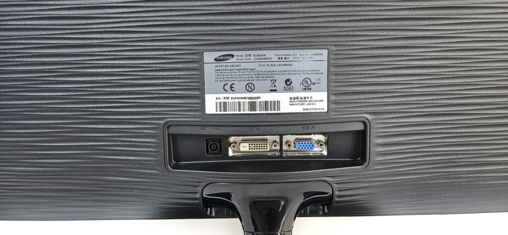 23" Samsung LED monitor S23B300B Full HD - Thunder Store