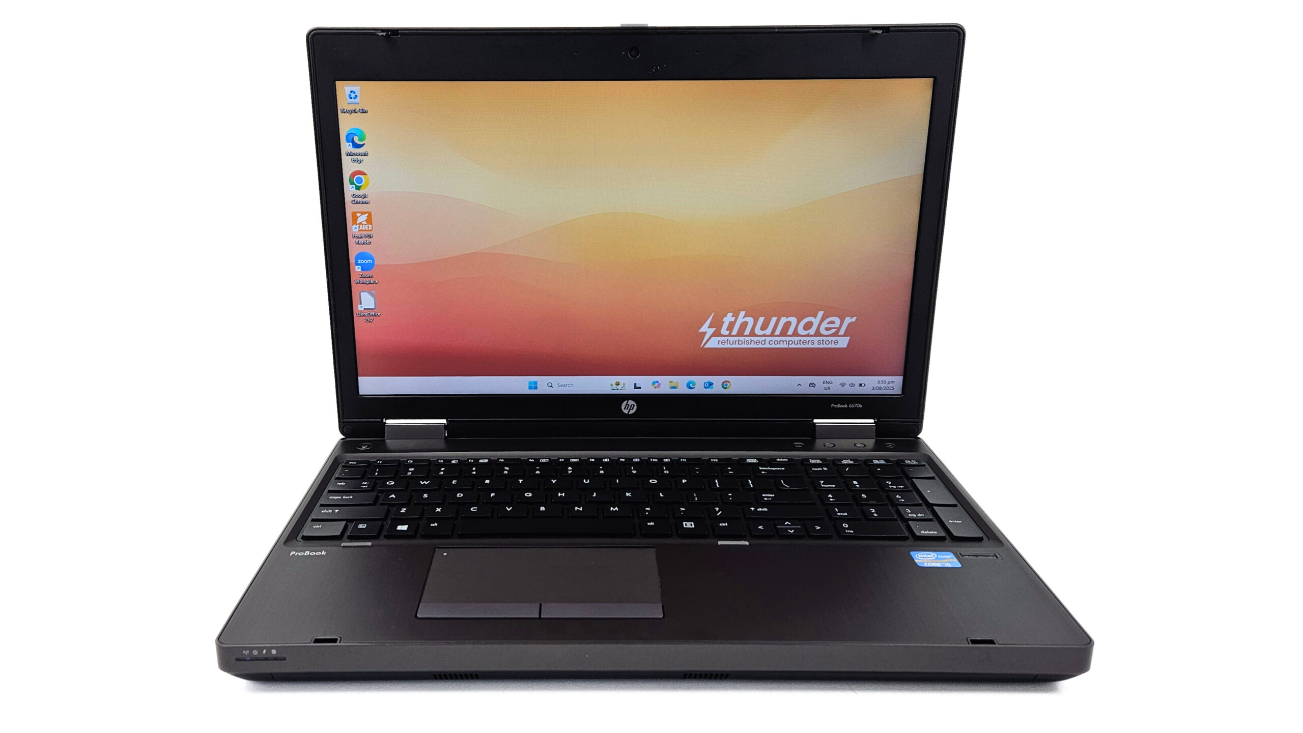 15.6" HP ProBook 6570b Laptop - i5, 8GB RAM, 120GB SSD - Thunder Store